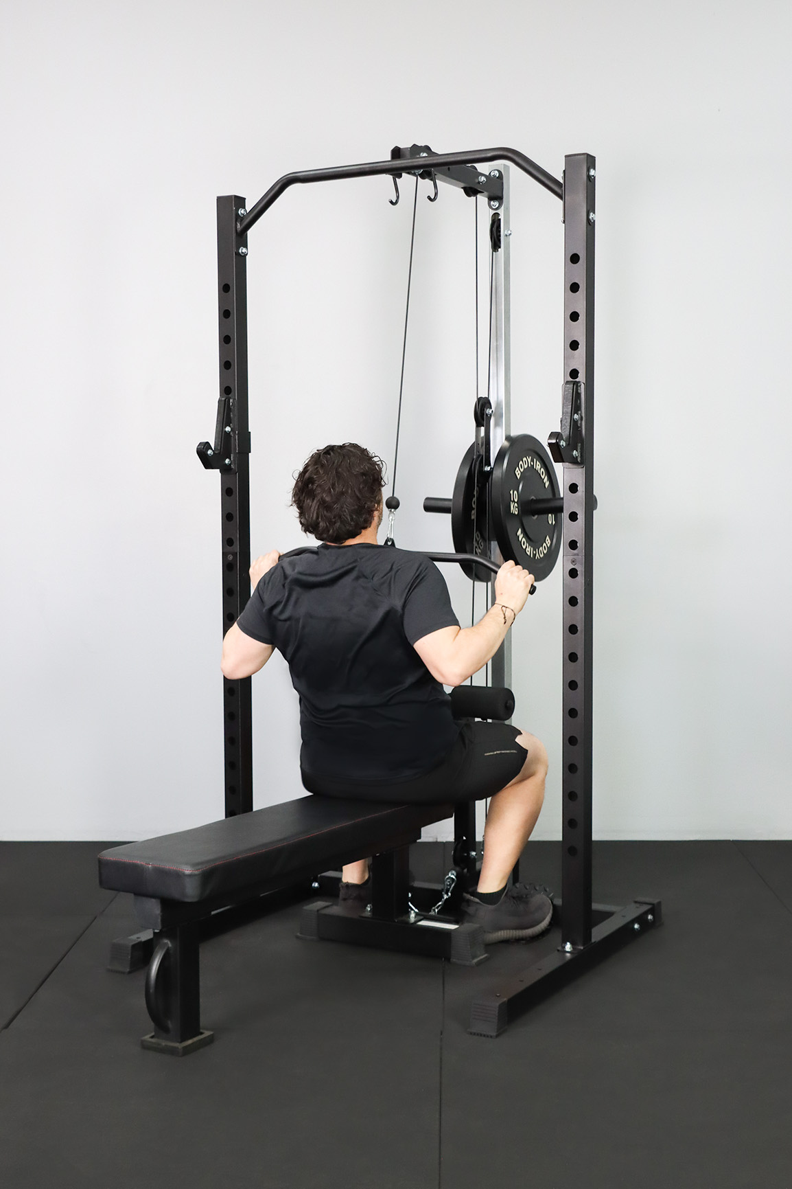 Lat Pull Down / Low Row Power Rack Attachment – World Fitness