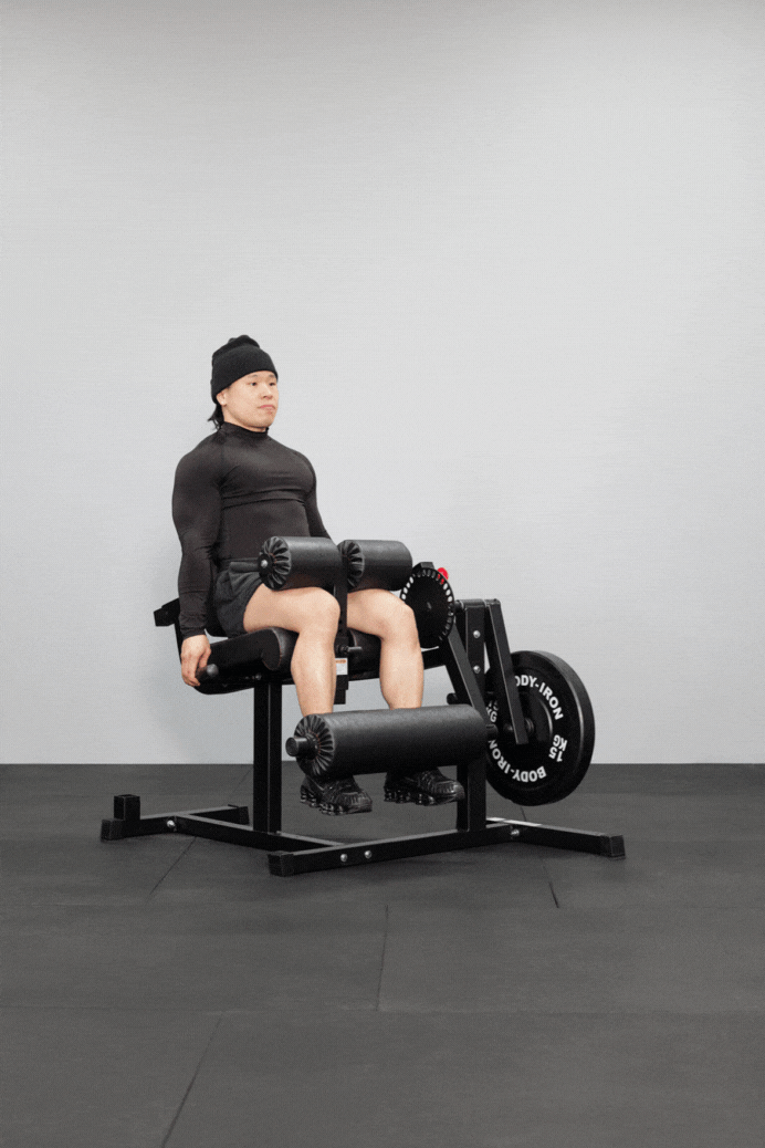 Leg Extension and Curl Machine by Body Iron | World Fitness Australia
