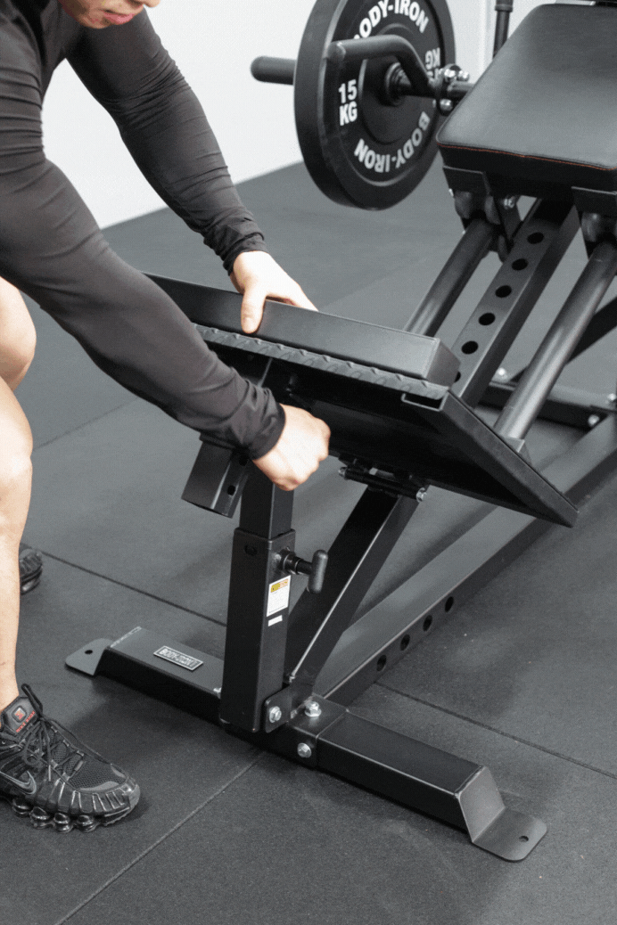 Body Iron | Compact Leg Press & Calf Raise Weight Machine – World Fitness