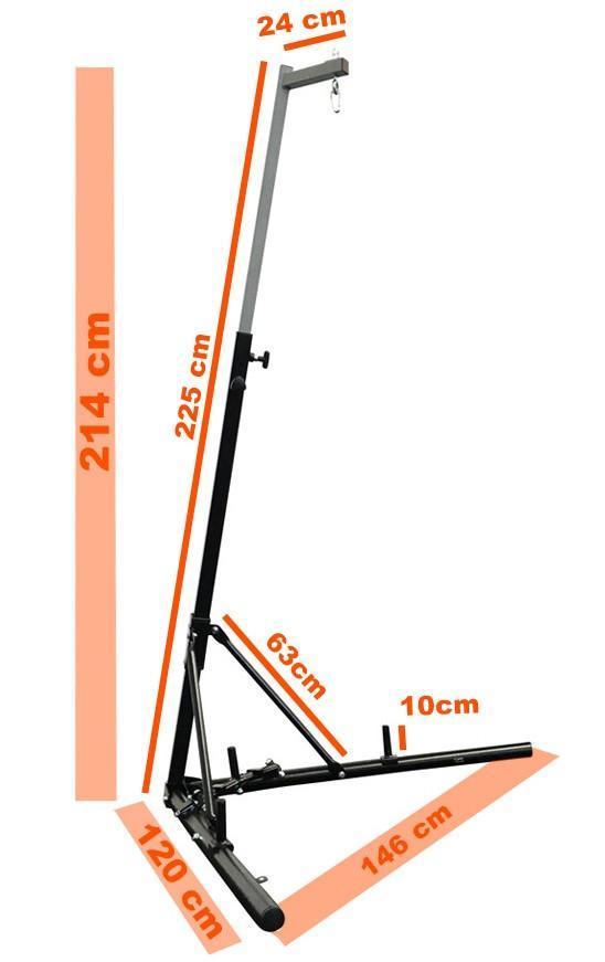 Buy Body Iron Foldable Boxing Stand Online | World Fitness Australia